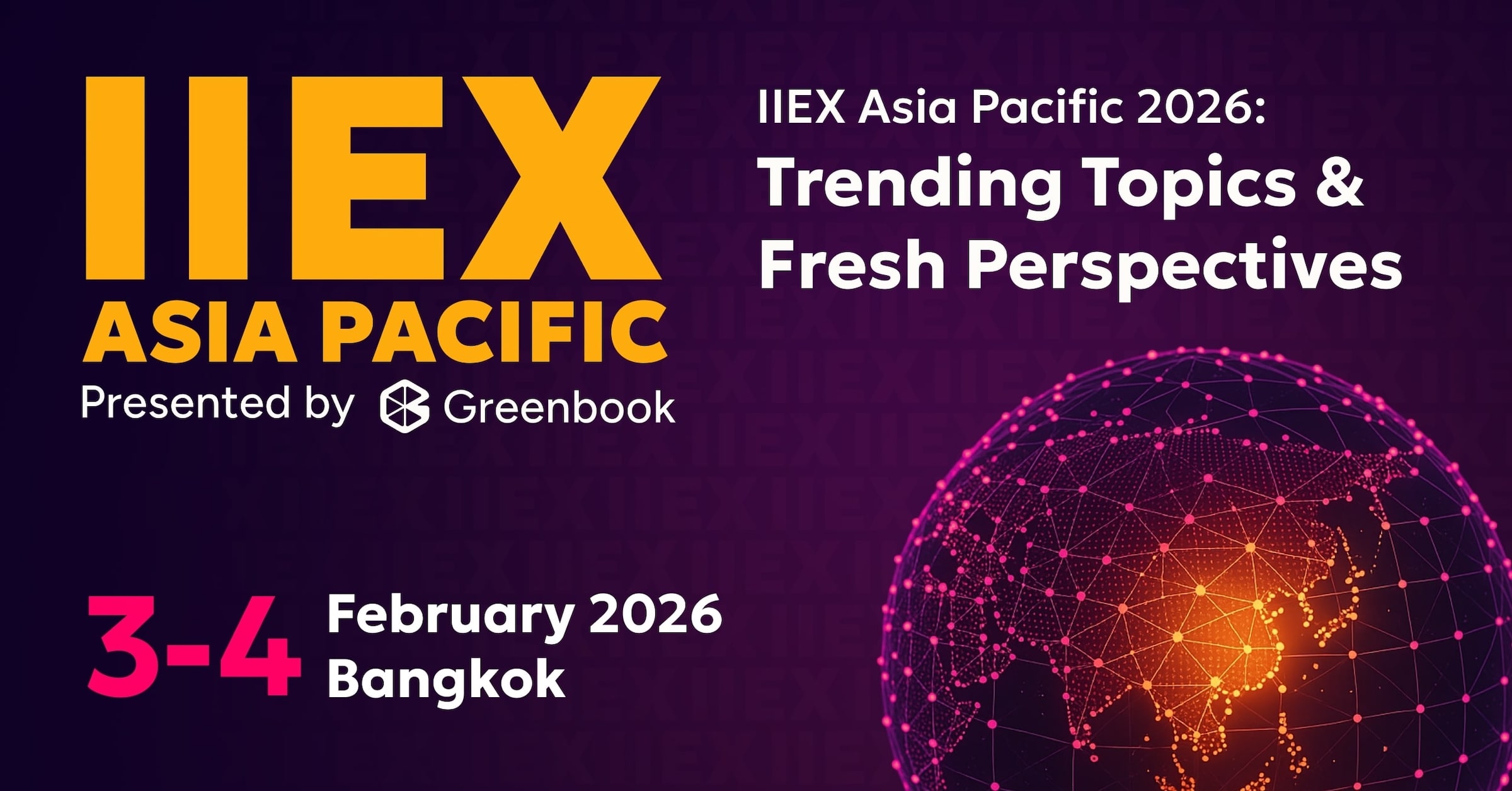 Komkrib Chokchaikatanyu | IIEX Asia Pacific Speaker - Greenbook